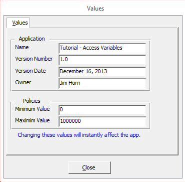 Table Based Access Variables Experts Exchange