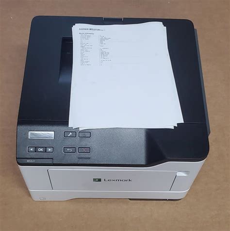 Used Lexmark 36S0100 MS321dn Monochrome Laser Duplex Printer PgCount ...