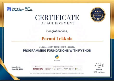 Pythonprogramming Lekkala Pavani