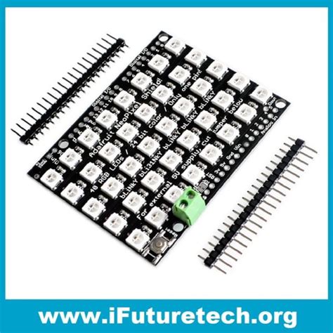RGB LED WS PIXEL MATRIX SHIELD IFuture Technology