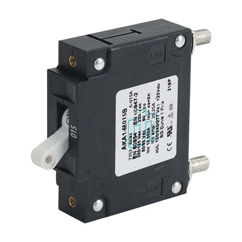 Gloso A Type C Series Hydraulic Magnetic 15a Circuit Breaker White