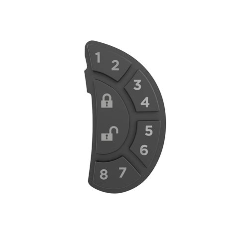 V4 Durō Keypad Premium Membrane Rvlock