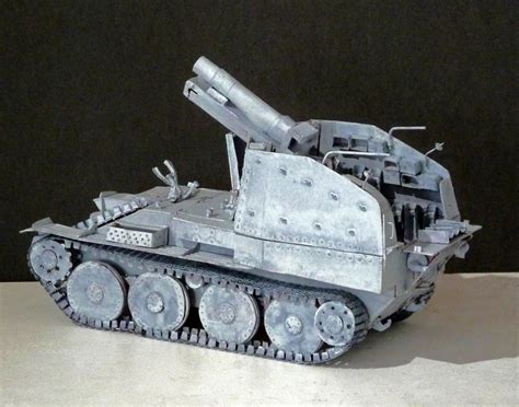 135 Scale German Grille Model Tank