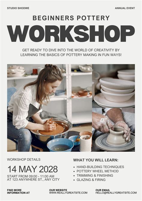 Free And Customizable Workshop Templates