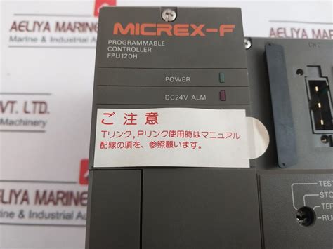 Fuji Electric Fpu 120h G02 Z004 Cpu Processor Unit 24v Dc Aeliya