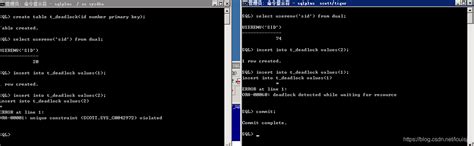 oracle锁问题模拟实验 oracle模拟read阻塞 csdn博客