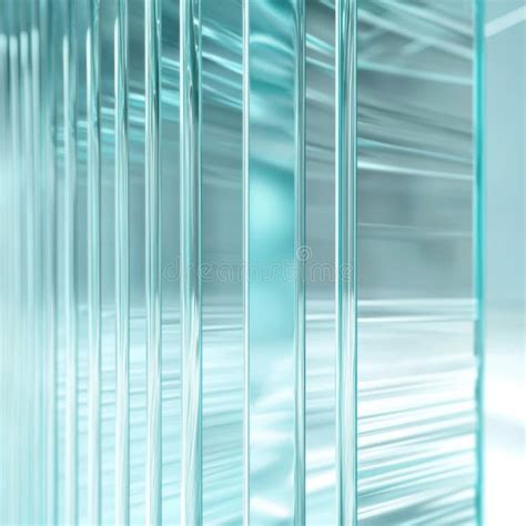 Translucent Glass Panels Creating A Modern Aesthetic In An Interior