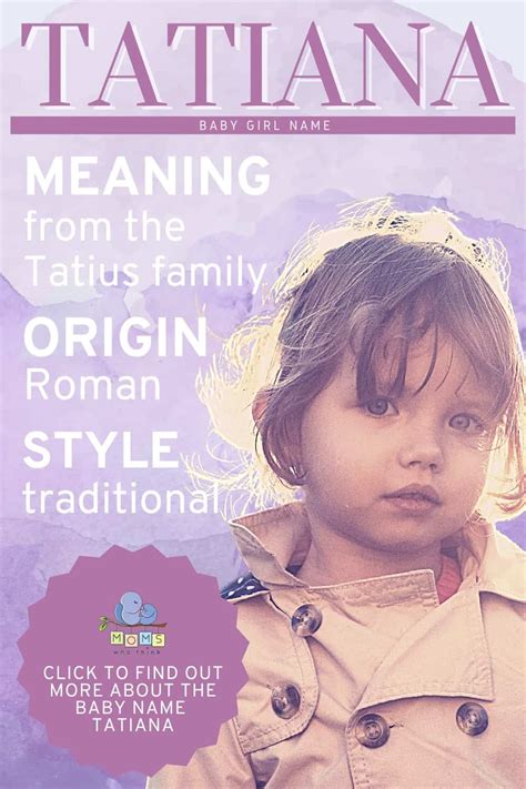 Tatiana Name Meaning And Origin Middle Names For Tatiana
