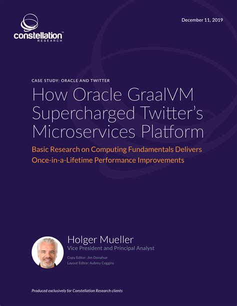 how oracle graalvm supercharged twitter s microservices platform