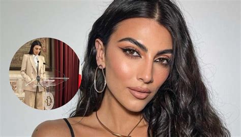 Giulia Salemi Alla Camera Dei Deputati «no Alla Violenza Contro Le Donne Per Il 25 Novembre