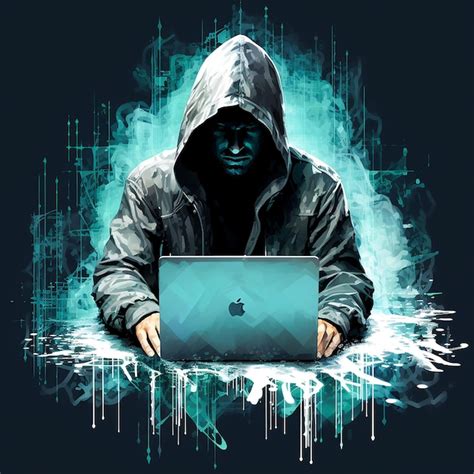 Photo Portrait Of A Scifi Cyberpunk Hacker Hightech Futuristic Man From