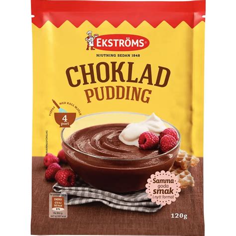Chokladpudding 4 Port 120g Ekströms Handla Mat Online Från Din Lokala