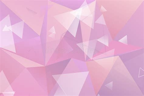 gradient abstract random triangle polygon web background stock vector