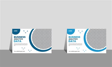 Vector Data Analysis Presentation Template Design 27888293 Vector Art