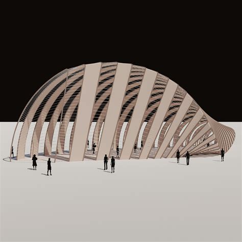 Parametric Shell Pavilion Rhino Grasshopper Tutorial Behance