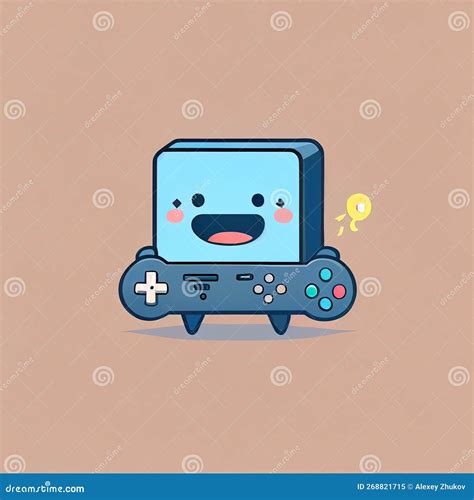 Playstation Mascot Stock Illustration Illustration Of Console 268821715