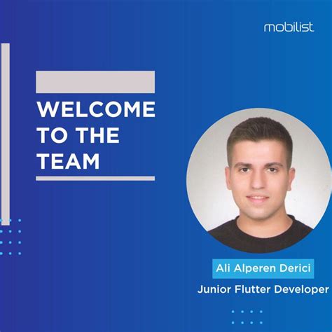 Mobilist On Linkedin Newhire Teammobilist Flutterdeveloper