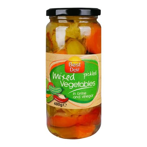 Best Day Mixed Vegetables Pickled 480g My Store