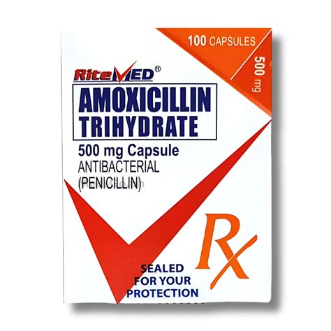 Ritemed Amoxicillin 500mg 1 Capsule Price In The Philippines Medsgo