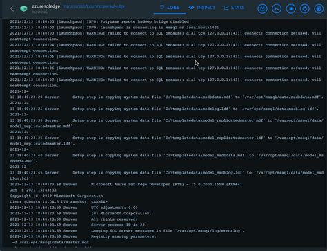 Azure Sql Edge On Mac M1 Using Docker Microsoft Qanda