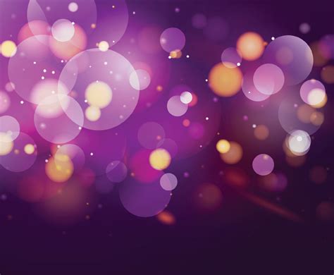Purple Sparkle Bokeh Effect Background Vector Art And Graphics