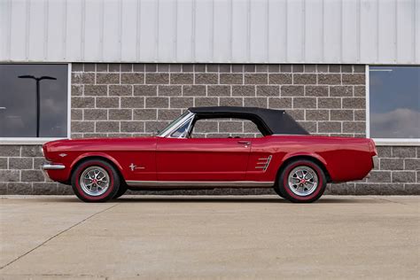 1966 Ford Mustang Convertible Gets Fresh 289 Power And Classic Redline