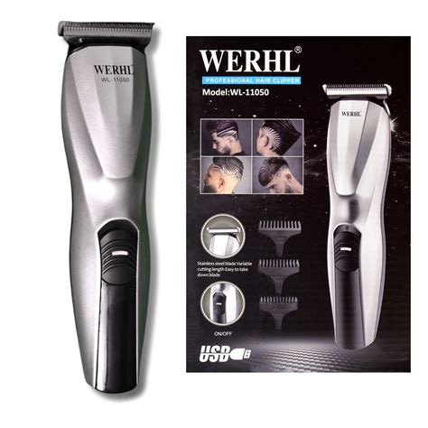 Машинка для стрижки волос и бороды WERHL WL-11050.Аккумуляторный ...
