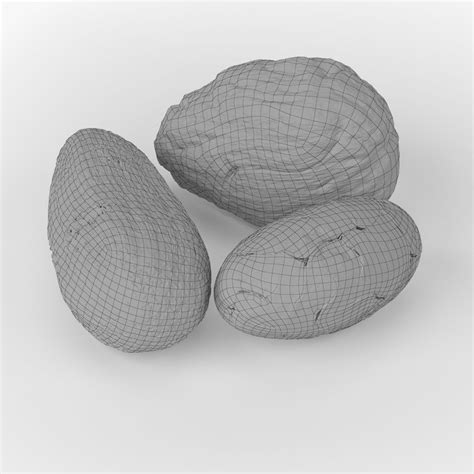 Realistic Cocoa Beans 3d Model 29 Ma Obj Max Fbx Free3d