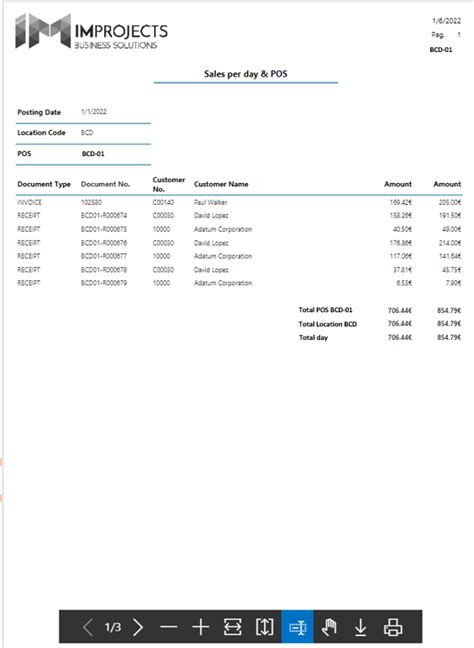 IMPOS Reports IM POS For Retail App Help FAQs