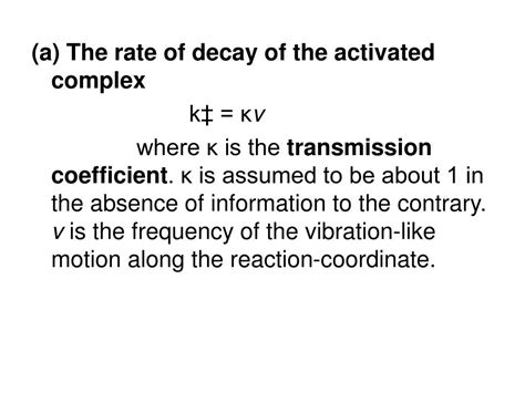Ppt Activated Complex Theory Powerpoint Presentation Free Download