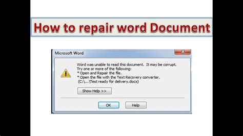 35 How To Corrupt Word File New Hutomo