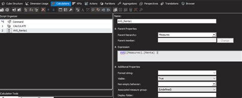 Problem In Ssas With Avg Command Microsoft Qanda