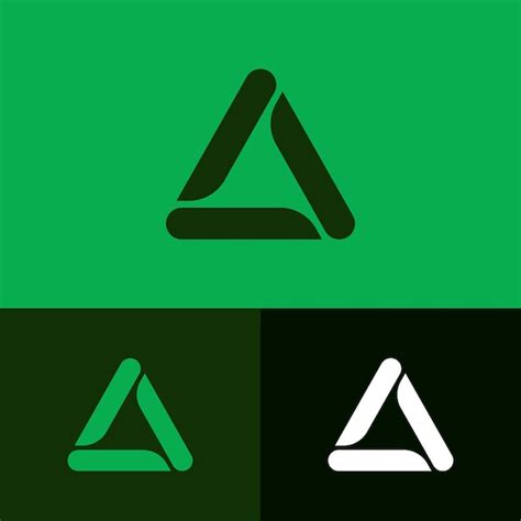 Premium Vector Modern Triangle Logo