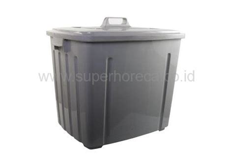 Plastic Rectangle Bin With Lid Super Horeca Niaga