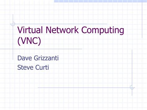 ppt virtual network computing vnc powerpoint presentation free