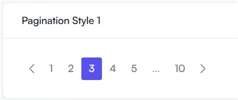 Pagination Nextadmin Documentation