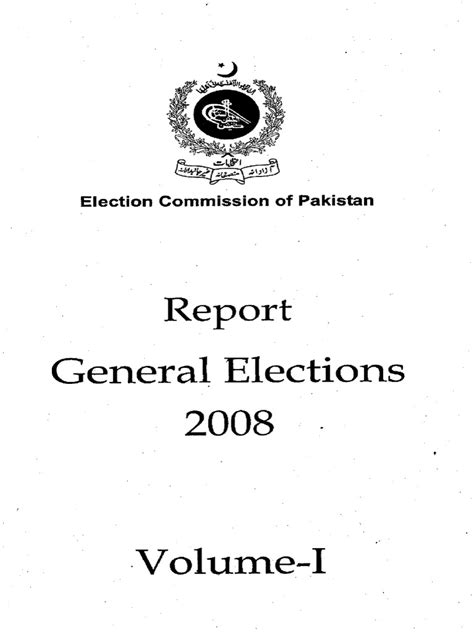 2008 Election Report Pdf
