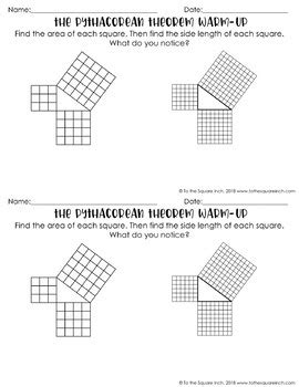 Pythagorean Theorem Notes Practice Guided Notes Interactive Notebook