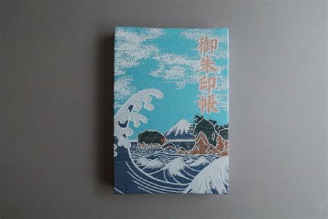 Japanese Goshuincho Folding Stampbook Washi Notebook Etsy