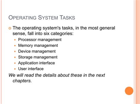 operating systems overview ppt