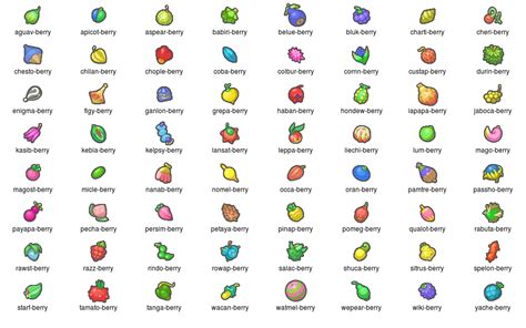 Berries Pokemon Gen 3 At Neida Tracy Blog