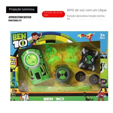 【pronto Para Enviar】ominitrix Relógio De Hacker Juvenil Ben10