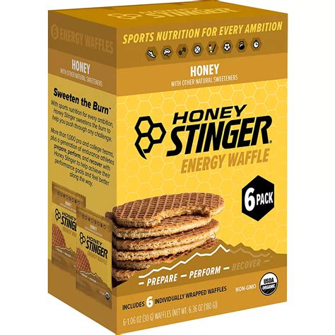 Honey Stinger Waffles 6 Pack Academy