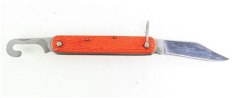 Original Schrade Vietnam Usaf Pilot Survival Switchblade Knife Elk