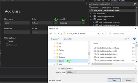Visual Studio C New Class Files Location Oded Maoz Erells Cg Log