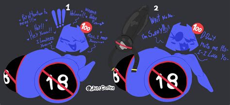 Rule 34 Ball Gag Big Breasts Big Penis Blue Hair Blue Skin Blush Clyde Discord Cumlord