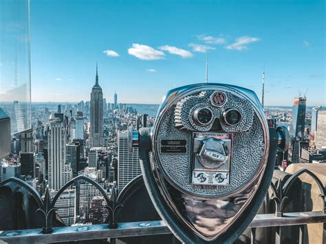 New York City Top Of The Rock Observation Deck