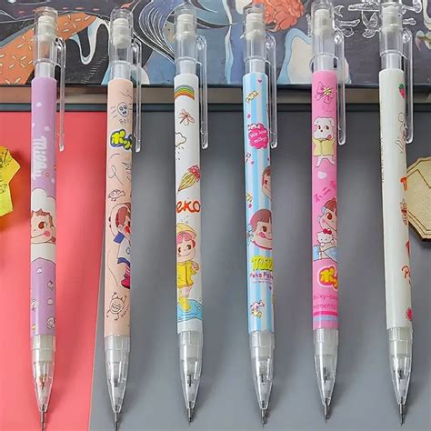 خرید و قیمت اتود فانتزی طرح دختر و توت فرنگی 05 Mm مدادنوکی کیوت مداد نوکی دخترانه مداد فشاری