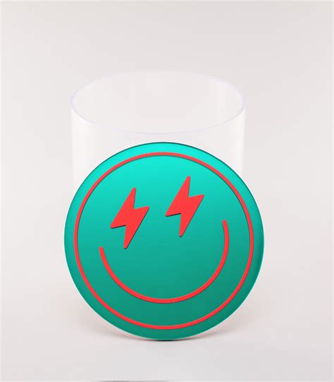 Round Plexiglass Box