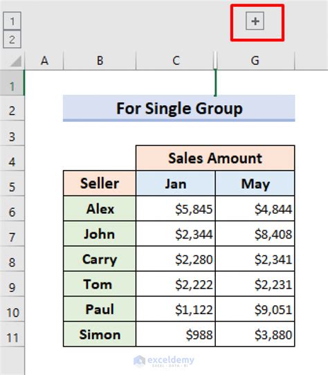 How To Hide Columns In Excel With Minus Or Plus Sign Quick Ways